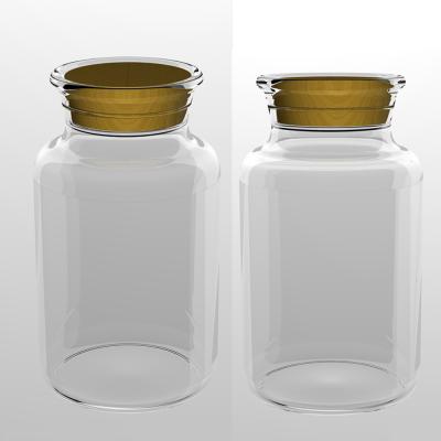 China ISO45001 Certified 300ml Flint Jar Production Line with Servo Control Systems and Electro-pneumatic Automation for sale