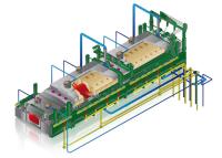 China 50 TPD Industrial Glass Melting Furnace - Custom Small Size Construction for Domestic Glass Production for sale