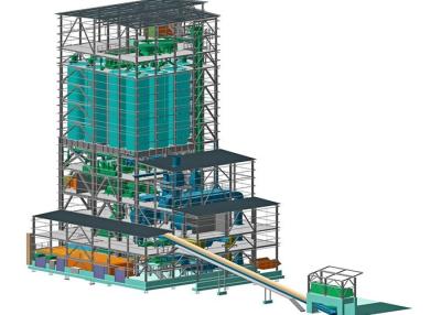 China 50Hz Automatic Glass Batch Plant with Small Capacity for Raw Material Treatment and Mixing Systems for sale