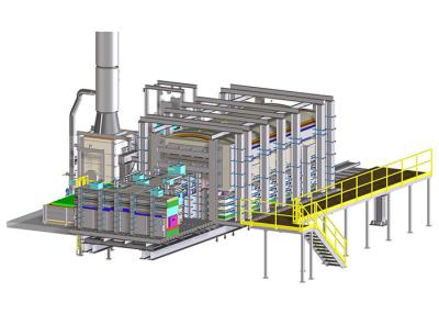 China 8 TPD Amber Bottle Soda Lime Recuperative Glass Furnace - Small Capacity Industrial Melting System for sale