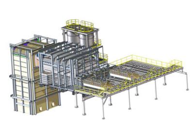 China 50ml-500ml Flint Glass Jar Production Line with I.S. Machine and 630℃ Annealing Lehr for Food Packaging for sale