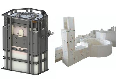 China Electric Glass Melting Furnace 10TPD Capacity with 40%-80% Thermal Efficiency for Industrial Glass Production for sale
