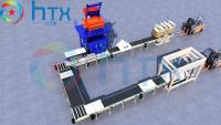 China Automatic Casting Wet Doser Line Quartz Slab Artificial Stone Production Line for sale