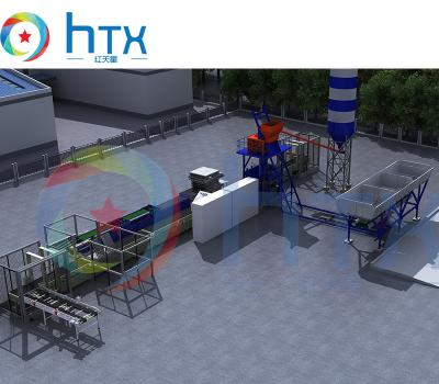 China Automatic Artificial Stone Production Line With Demoulding Wet Cast Concrete Doser for sale