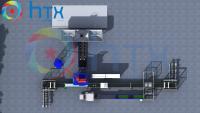 China Precast Concrete Wall Production Line Cement Wet Casting for sale