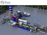 China Concrete Wet Cast Mould Turnover Wet Doser Machine Wall Floor Tiles Production Line for sale