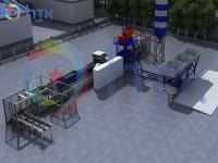 China Concrete Dosing System Wet Cast Machinery 3d Faux Brick Wall Panels Production Line for sale