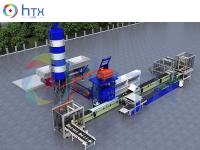 China Decorative Wall Tiles Wet Cast Machinery House Exterior Making Machine Production Line for sale