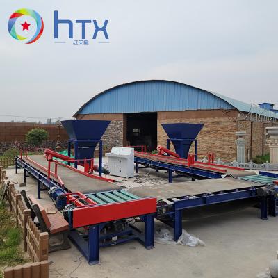 China Save Labor Wet Cast Machinery Artificial Stones Production Feeding Line for sale