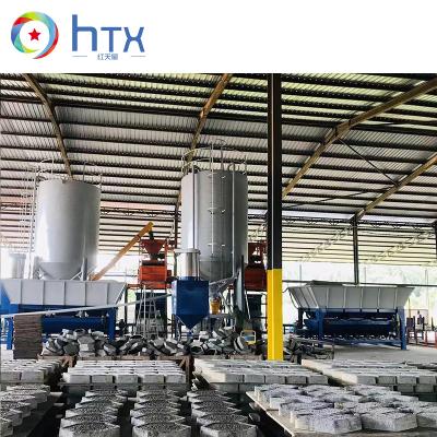 China Concrete Artificial Culture Stone Making Feeder Machine Wet Cast Equipment for sale