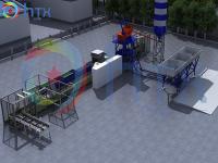 China Prefabricated Automatic 3d Wall Concrete Production Line Cultured Stone Making Machine for sale