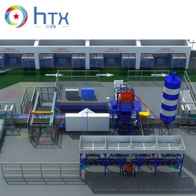 China Automatic Concrete Doser Wet Cast Machinery Artificial Stone Production Line for sale