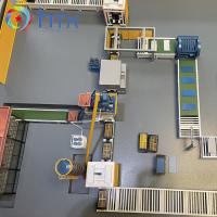 China Labor Saving Automatic Wall Panel Concrete Dosing System Floor Tile Making Machine for sale