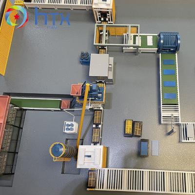 China Labor Saving Automatic Wall Panel Concrete Dosing System Floor Tile Making Machine for sale