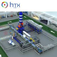 China Labor Saving Automatic Wall Panel Concrete Dosing System Floor Tile Making Machine for sale