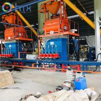 China Labor Saving Automatic Wall Panel Concrete Dosing System Floor Tile Making Machine for sale
