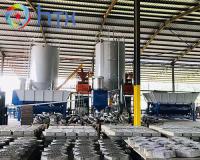 China High Power Wet Cast Machinery Plastic Paver Production Line 7000*1000*1800mm PLC Control for sale