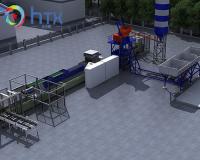 China 1000 - 1500m2 2000kg Veneer Stone Production Line Auto Out Demoulding Wet Cast Machinery for sale