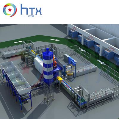 China Automatic Electric Or Hydraulic Veneer Stone Production Line Equipment for sale