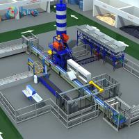 China Fully Automatic Fence Panel Manufacturing Machine Wet Cast Machinery for sale