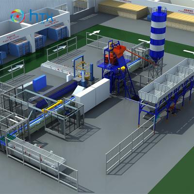 China New Design Precast Artificial Stone Automatic Casting Wet Doser Line for sale