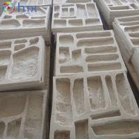 China Silicone Artificial Rubber Precast Veneer Polyurethane Mold For Natural Stone for sale
