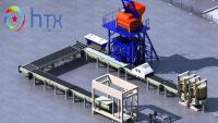 China Concrete Dosing System Artificial Stone Making Machine Overall Dimension 7.5m X 2.5m X 3.5m for Customized Production for sale