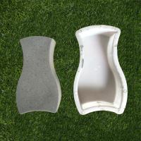 China Plastic Rubber Paver Mould , Interlock Concrete Cement Path Mould for sale