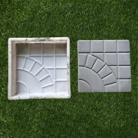 China Plastic Rubber Paver Mould , Interlock Concrete Cement Path Mould for sale