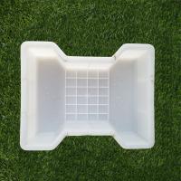 China Hexagon 9 Inch Patio Stepping Plastic Paver Mould Plain Smooth for sale