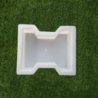 China Hexagon 9 Inch Patio Stepping Plastic Paver Mould Plain Smooth for sale