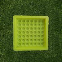 China Precast Paver Maker Mold , Silicone Plastic Moulds For Interlocking Tiles for sale