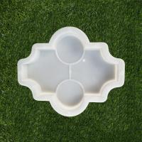 China Concrete Interlocking Plastic Paver Mould , 800-1000 Times Paver Stone Molds for sale