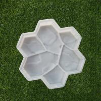 China Precast Decorative Concrete Plastic Paver Mould For Garden for sale