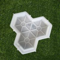 China Cobblestone Paving Slab Moulds , Interlocking Precast Walk Maker Molds for sale