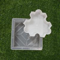 China Cobblestone Paving Slab Moulds , Interlocking Precast Walk Maker Molds for sale
