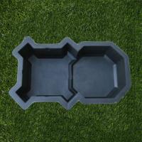 China Diy Precast Garden Paver Mold Plastic Material 1500 Times Use for sale