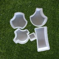 China Diy Precast Garden Paver Mold Plastic Material 1500 Times Use for sale
