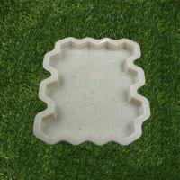 China Tile Interlocking Plastic Mould Africa Pvc Maple Leaf Paver Block Paving Mold for sale