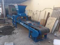 China 800-1000m2 Automatic Hollow Block Machine , 12.7KW Plastic Pallet Concrete Block Production Line for sale