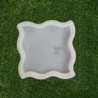 China Rubber Interlocking Paver Precast Concrete Moulds For Cement Bricks for sale