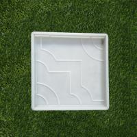 China Tile Cement Plastic Paver Mould 200X100mm Concrete Paver Mould for sale