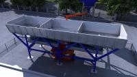 China Automatic Concrete Dosing Machine 12.7KW Artificial Stone Production Line for sale