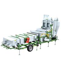 China Grain And Seed Cleaner-5XFZ-25S Air Screen Cleaner With Gravity Table With Grader for sale