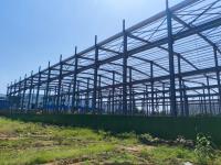 China Portal Frame Prefabricated Steel Structure Anti Corrosive Paint Hot Dipped Galvanized for sale
