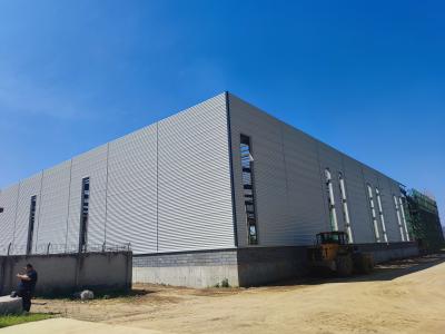China High Anti-rust Bolt Connection Prefab Steel Workshop Wind Snow Resistant Industrial Building Single Sheet Sandwich Panel Enclosure System for sale