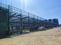China Earthquake Resistant Steel Structure Construction Recycled Workshops for sale