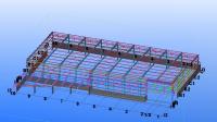China Q235B Galvanized Steel Construction Buildings Warehouse Shed For Industrial Buildings for sale