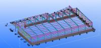 China Custom Q235B Galvanized Steel Structure Construction with Portal Frame Design for 30-50 Year Lifespan for sale