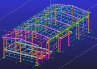 China Pre Engineered Steel Frame Warehouse Q235B Q355B For Residential Commercial Use for sale